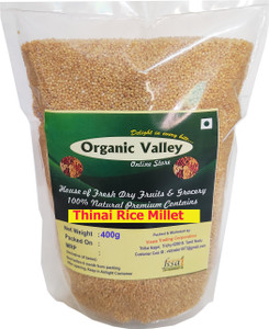 Organic Valley Thinai Millet Rice Boiled Traditional Rice- (400g ...
