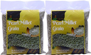 MEALEATS Pearl Millet Grains, Natural, Organic, Unpolished 500g Pack ...