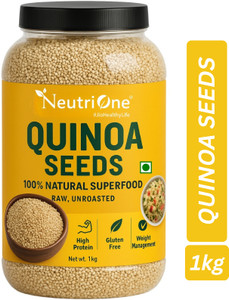 NeutriOne Quinoa Seeds White 1kg | 100% Natural Superfood | Weight ...