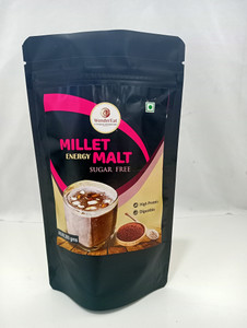 WonderEat malt Sugar free Sprouted Ragi Flour Badam BarleY Ashwagandha ...