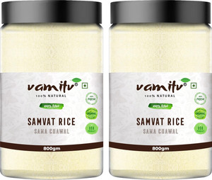 vamitv Samvat Rice (Sama Chawal / Samak) | Combo Pack (2x 800g) | 100% ...
