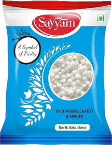 Sayyam Barik Sabudana | Sago | Motidana Sabudana | Tapioca Pearls ...