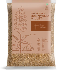 The Millet Company 500G Unpolished Barnyard Millet, Sanva, Oodalu ...