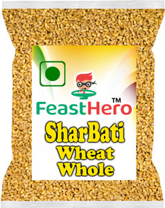 Feasthero PREMIUM SHARBATI WHOLE WHEAT GRAIN, Whole Wheat Sharbati ...