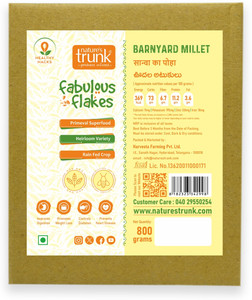 Nature's Trunk Barnyard Millet Flakes (Saava / Udalu) Barnyard Millet ...