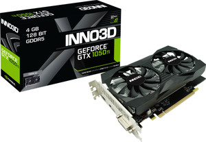 Inno3D GeForce GTX 1050 Ti Twin X2 GDDR5 4 GB NVIDIA Chipset 128 bit ...