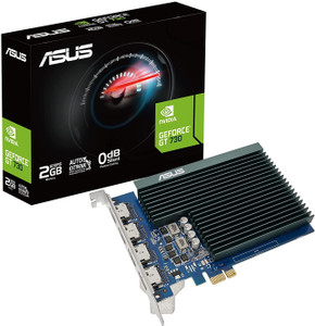 ASUS GeForce GT 730 2GB GDDR5 64-Bit Graphics Card with 4-HDMI ports ...