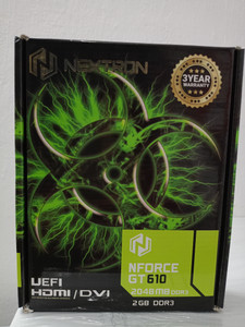 Nextron GT610 DDR3 2 GB NVIDIA Chipset 64 bit 1800 MHz Graphics Card ...