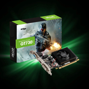 srigs gt730ddr3 DDR3 4 GB NVIDIA Chipset 128 bit 1600 MHz Graphics Card ...