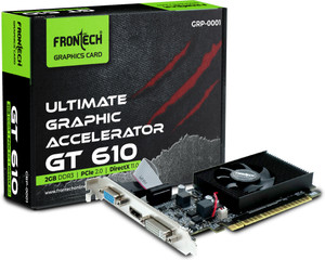 Frontech GT 610 | 64 Bits PCIe 2.0 | High Efficiency-Gaming Card DDR3 2 ...