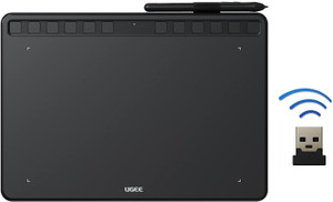 UGEE S1060W Wireless Graphic Pen Tablet 10 x 6.27 Inch 8192 Pressure ...