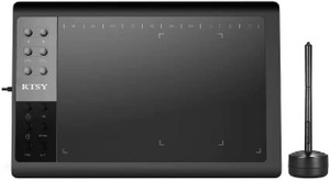 RTSY 1060 Plus 10 x 6 inch Graphics Tablet Connectivity - USB Price in ...