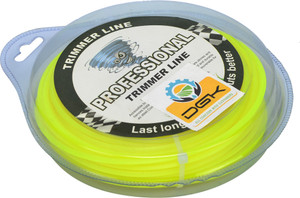 Dgk Nylon Rope for Brush Cutter | 50 Meter 3 mm Square Type | Cordless ...