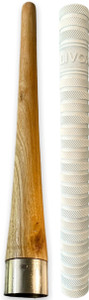 LIVOX White Thunderblade Texture Cricket Bat Handle Grip With Wooden ...