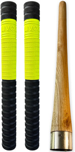 LIVOX Premium Cricket Bat 2 Grips With Wooden Grip Cone for Enhanced ...