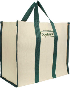 Double R Canvas Shopping Bags for Market Milk, Grocery, Vegetable with ...