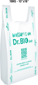 Dr. Bio Reusable, Recyclable, Compostable Carry Bags, Grocery Bags ...