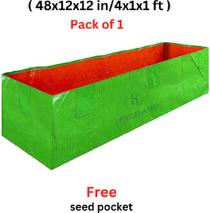heliland plant bag 48x12x12 in pack 1, plant growing plastic bag ...