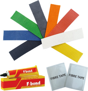 RaiGen Combo of 6 color Bat Toe Guards with Adhesive & 2 Pieces Fiber ...