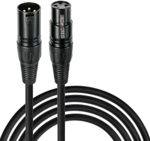 TechBlaze XLR Male To Female Microphone Extension Cable For ...