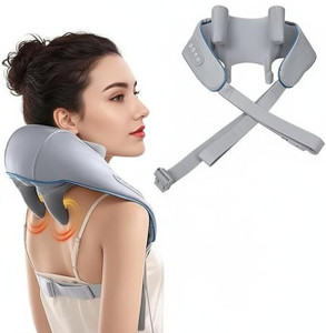 Koko Enterprises Shoulder Neck Electric Massager Heat Deep Tissue 3D ...