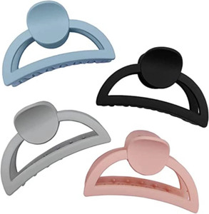 sparkal Women's and Girls multi Hair Clutcher Pack of 4 Hair Claw Price ...