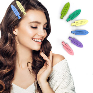 AKADO No Bend Hair Clips for Styling,Metal Flat Clips, No Crease Curl ...