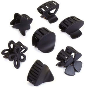 Swiss tiktik Hair Accessories Claw Clip D1234567 Glossy Pack of 7 Hair ...