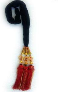 ONEX Punjabi Paranda Parandi, Red Prandi/Pranda Hair Accessory Braid ...