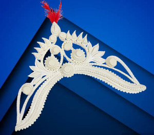 BengCraft Bengali Wedding Bridal Shola Crown Mukut Topor Sola Biyer ...