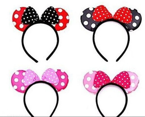 SHRI NATH JI ENTERPRISES Beautiful mickey mouse design bow hairbands ...
