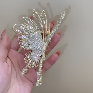 Freebies Beautiful Stone Butterfly Hair Clutcher for girls & women ...