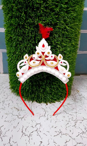 BengCraft Solar Mukut for Girls Kids Baby Boy Shola Crown for ...
