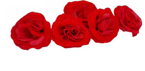 KUMARI red rose u shaped pin for hair Hair Pin Price in India - Buy ...