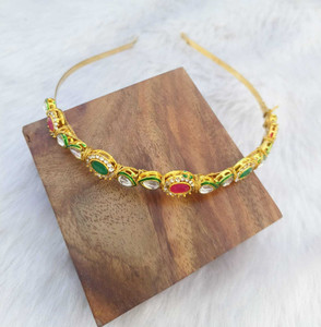 YuviKrissh Beautiful Handcrafted Fancy Hairband For Women & Girls Hair ...