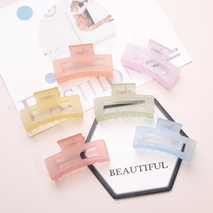 Trendy Club 6 Pieces Water Color Hair Clutcher With Multi Color Hair ...