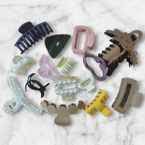 NUT E MONKEY 6 PCS COMBO HAIR CLIP FOR GIRLS WOMEN Hair Claw Price in ...
