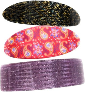 NewJainTraders Hair Back Clips / Pins for Women and Girls - Pack of 3 ...