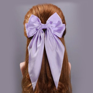 FLYHIGH Cute Purple Hair Bow For Birthday and Parties Hair Clip Price ...