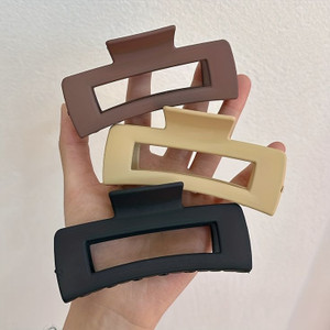 KATY Korean super Matte 4.2 inch. Hair Clip For Heavy Hair set of 3 ...