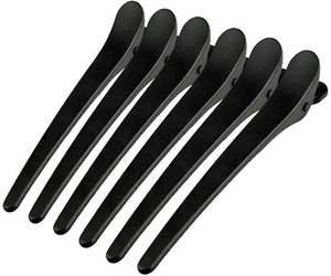 FOLELLO Carbon Fiber Hair Section Clips - 6 Pieces/Pack Hair Clip Price ...