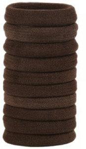 PHC Rubber Hair Ties Brown Rubber Band Price in India - Buy PHC Rubber ...