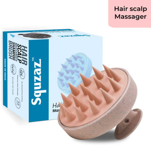 Squzaz Eco-friendly Wheat Straw body with Soft Silicon Bristles, Hair ...