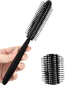 MICLAC Round Comb for Men Pocket Size - On-the-Go Styling - Pack of 1 ...
