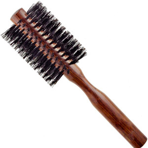 KIRA Finest Hair Brushes for Women Blow Made from Danta Wood - Round ...