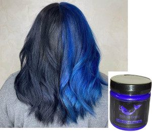 BLUEMERMAID Best Professional Blue Hair Color & Blue Color Hair Wax ...