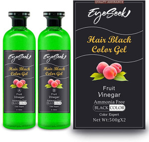 EYESEEK Fruit Vinegar Gel Based Hair Color , Black - Price in India ...
