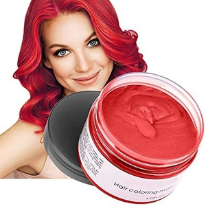 MYEONG Easy To Use Temporary Red Color Cream Wax , Red - Price in India ...