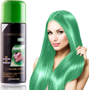 EVERERIN Best Instant Temporary Hair spray Men Or Women , GREEN - Price ...