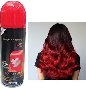 Jiwoo professional Touch 1 Day Temporary Red Hair Color Spray*/* , red ...